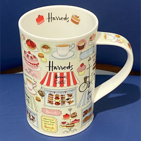 Harrods | Kitchen | Rare Harrods London Fine Bone China Coffeetea Mug ...